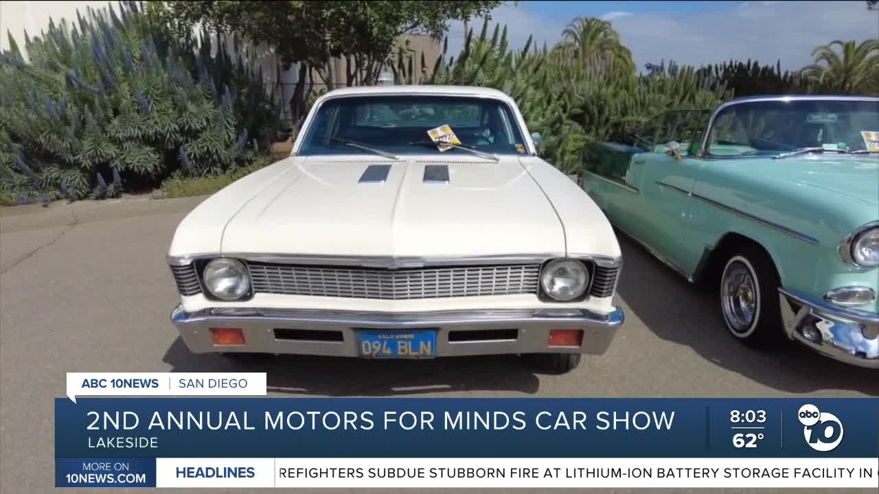 Lakeside car show aims to support firefighters' mental health