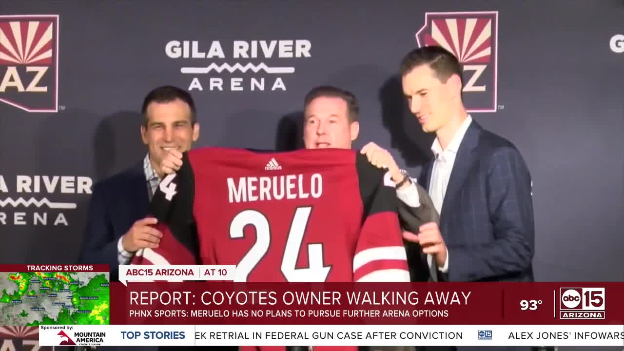 Alex Meruelo stopping his attempts to bring 'Coyotes' NHL team back to AZ