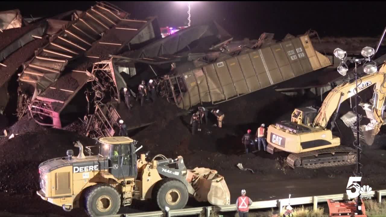 All lanes of I-25 are now open following a deadly train derailment