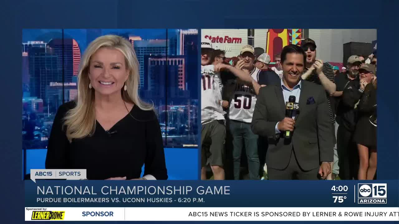 Men's NCAA Final Four in Arizona: celebrity sightings, fans and more