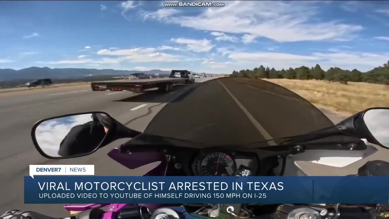 YouTuber who rode from Colorado Springs to Denver in 20 minutes now in ...