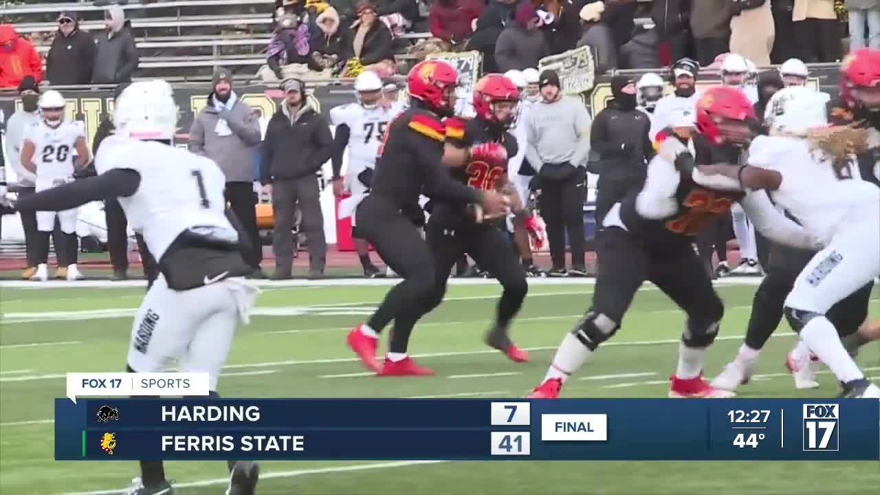Ferris State earns 12th straight win over Harding in Super Region Final
