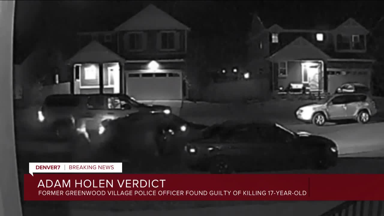Ex-Greenwood Village police officer convicted of manslaughter in teen's ...