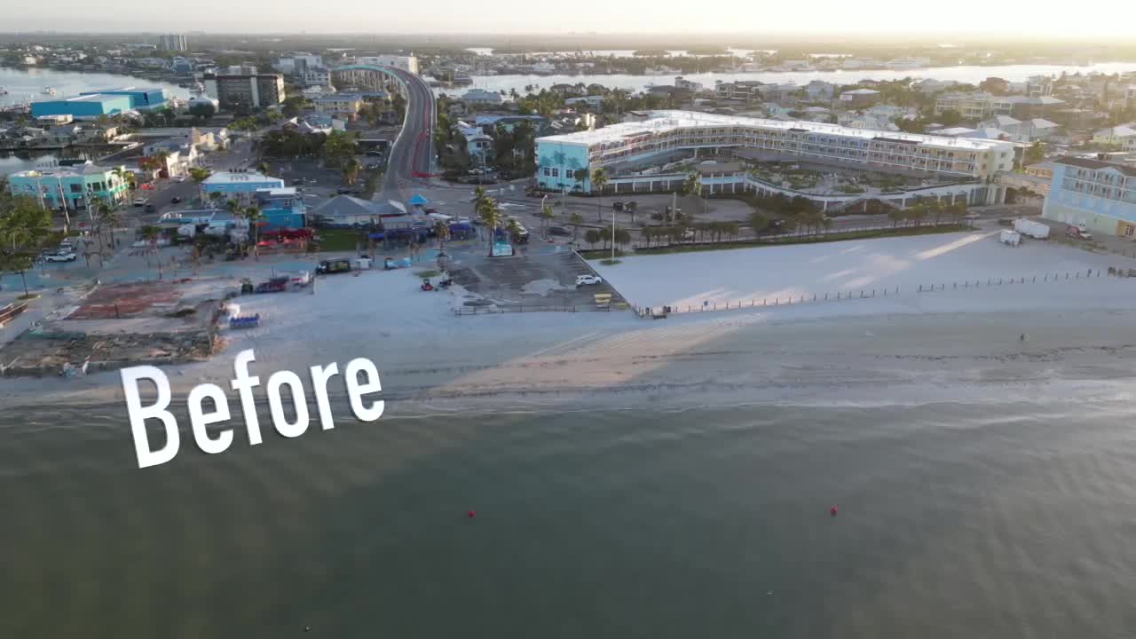 GALLERY: Before and After photos of Hurricane Helene on Fort Myers Beach