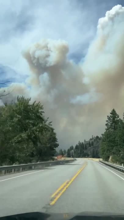 Crews battling wildfire near Paradise in Sanders County
