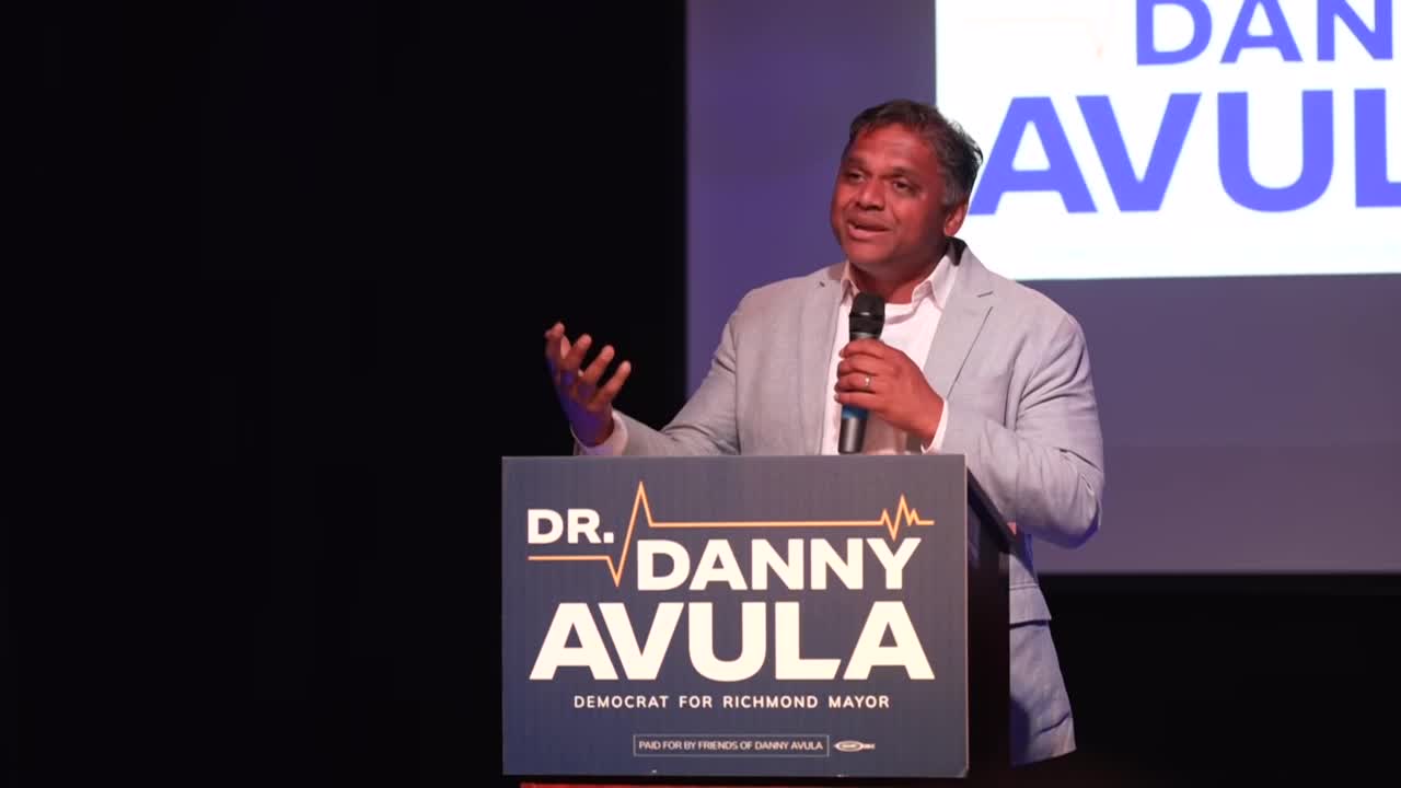 Hopeful Dr. Danny Avula addresses supporters: 'So incredibly honored'