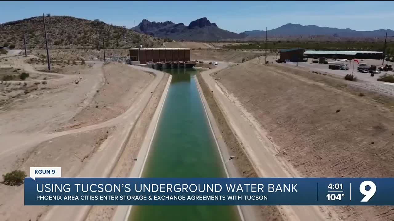Tucson storing, exchanging water with Phoenix area cities
