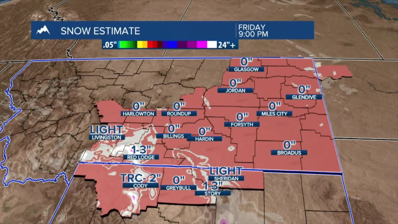 Q2 Billings Area Weather: Friday holds promise for snow