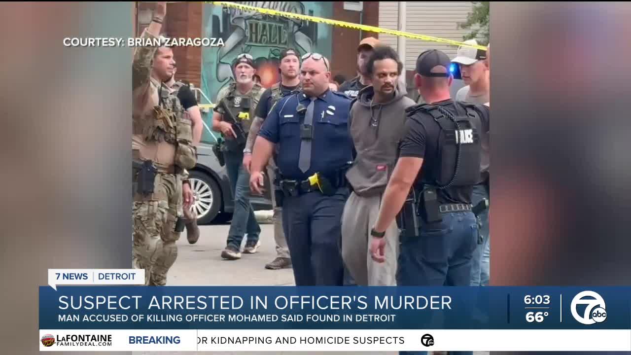 Suspect in Melvindale Officer Said's murder captured in Southwest Detroit