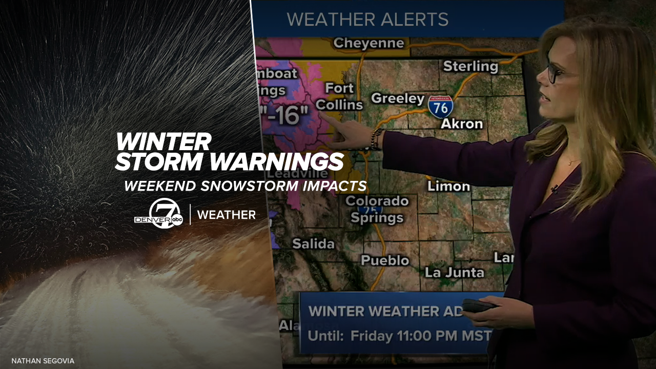 Latest snowfall projections as heavy accumulations expected in mountains