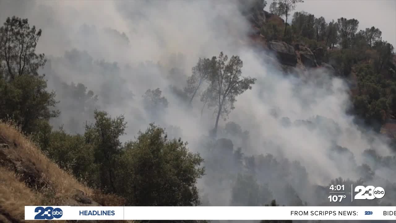 BOREL FIRE: More than 59,000 acres burned with 84% containment