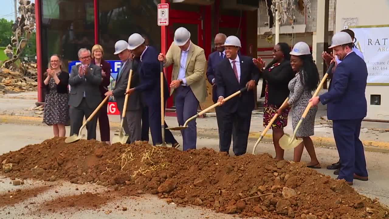 New grocery store breaks ground near Liberty Road: ‘We needed it’