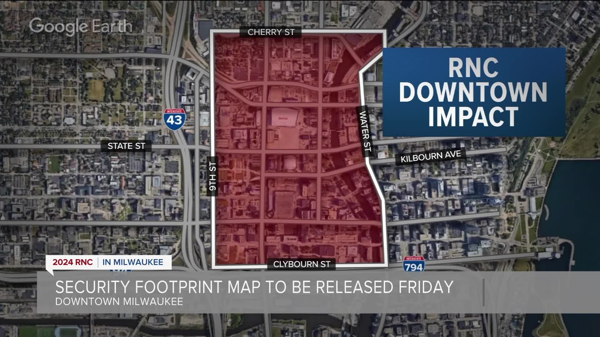 Demonstrators "condemn" protest areas as security maps revealed for ...
