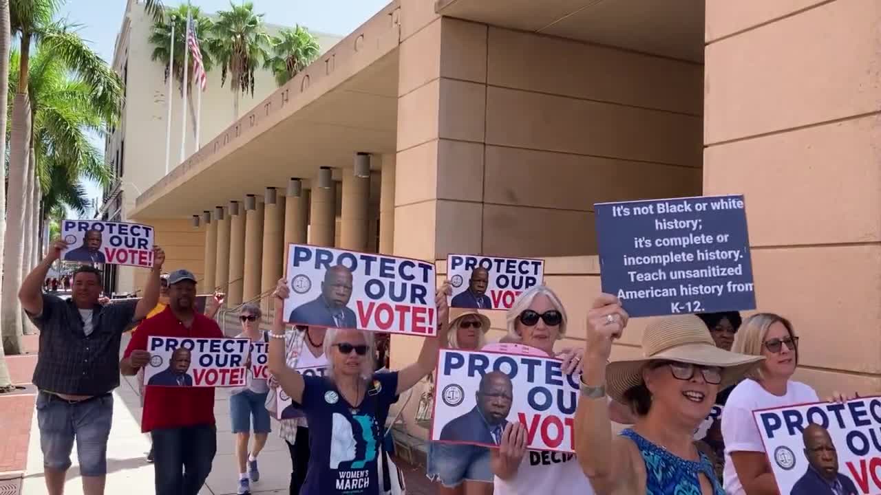 Lee County NAACP marches for 60th anniversary of The March on Washington