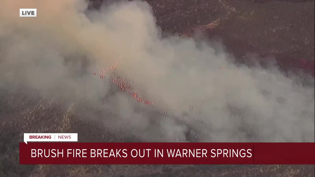 UPDATE: Resort Fire near Warner Springs 100% contained