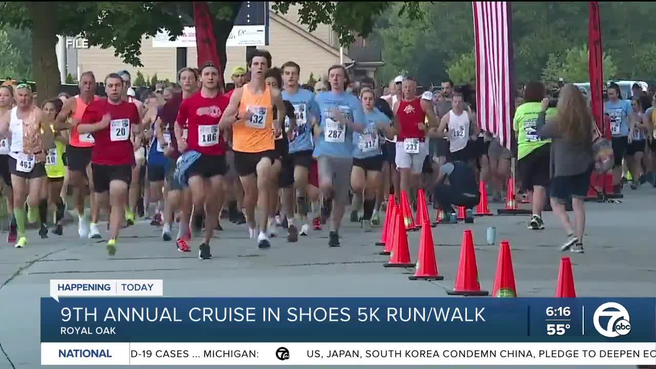 Huntington is proud to present the 9th annual Cruise In Shoes 5K Run/Walk