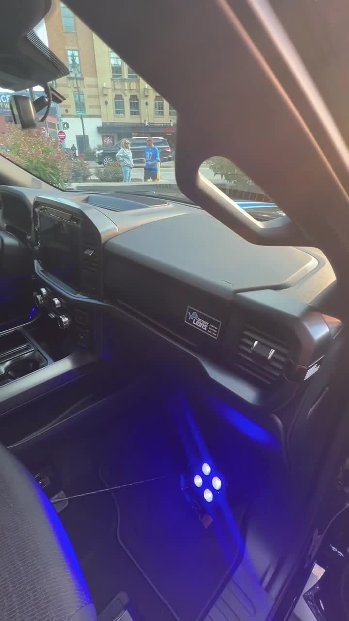 PHOTOS: Ford unveils limited edition Detroit Lions-themed 2024 F-150 Hybrid
