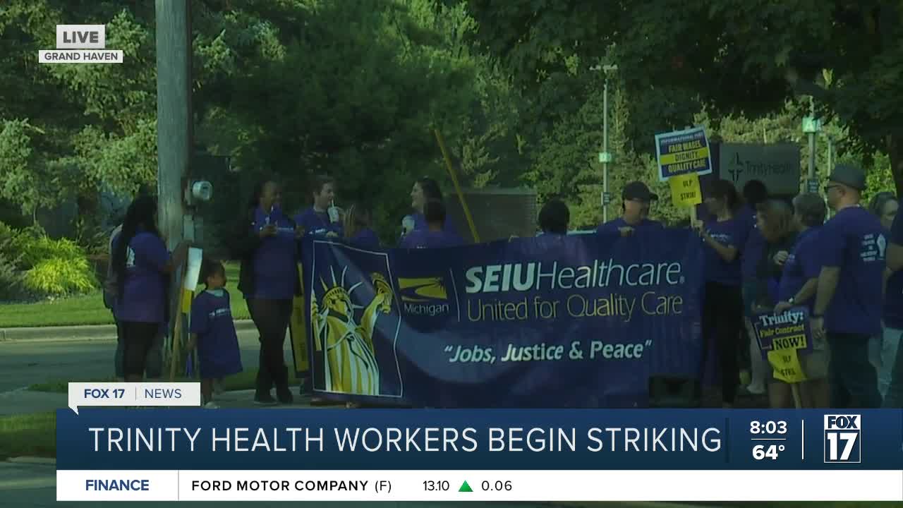 Union strikes on 'unfair practices'; Hospital says members may vote ...