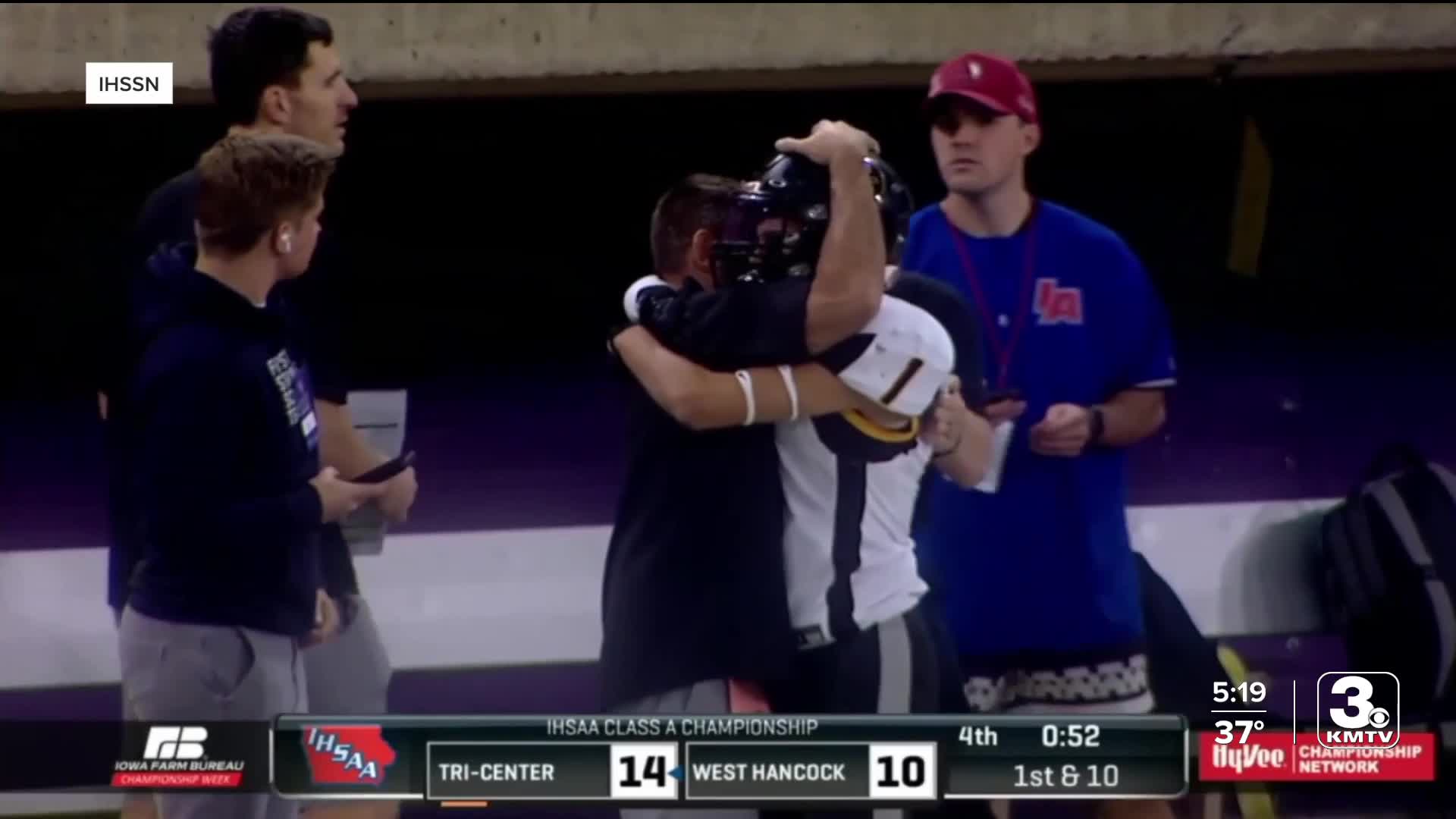 Tri-Center wins first-ever state football championship capping magical ...