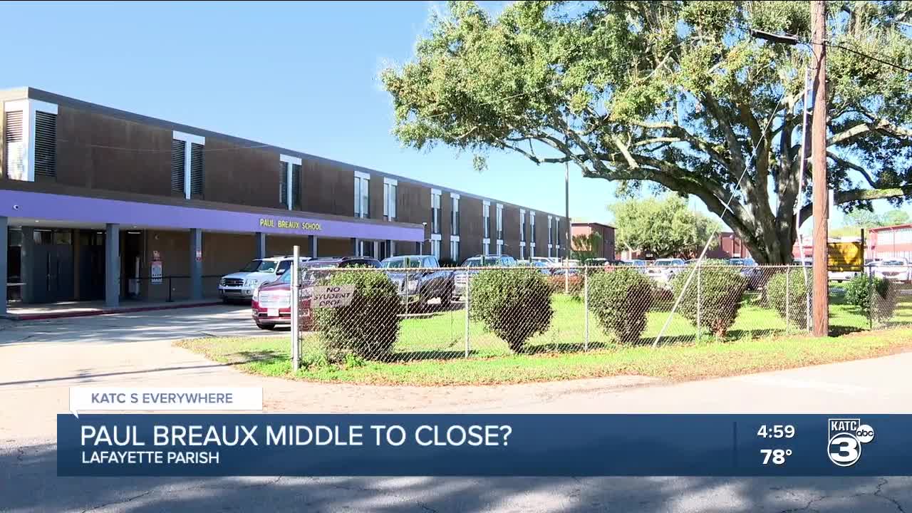 Paul Breaux Middle to close? How the community is reacting