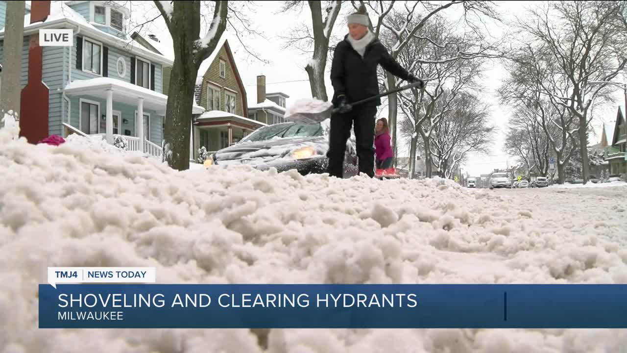 How to avoid a ticket and prevent injuries when shoveling wet, heavy snow