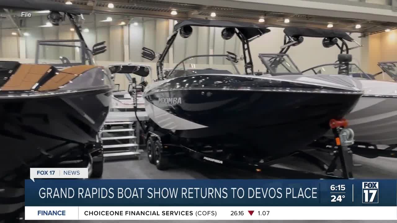 79th annual Grand Rapids Boat Show anchors in DeVos Place this weekend
