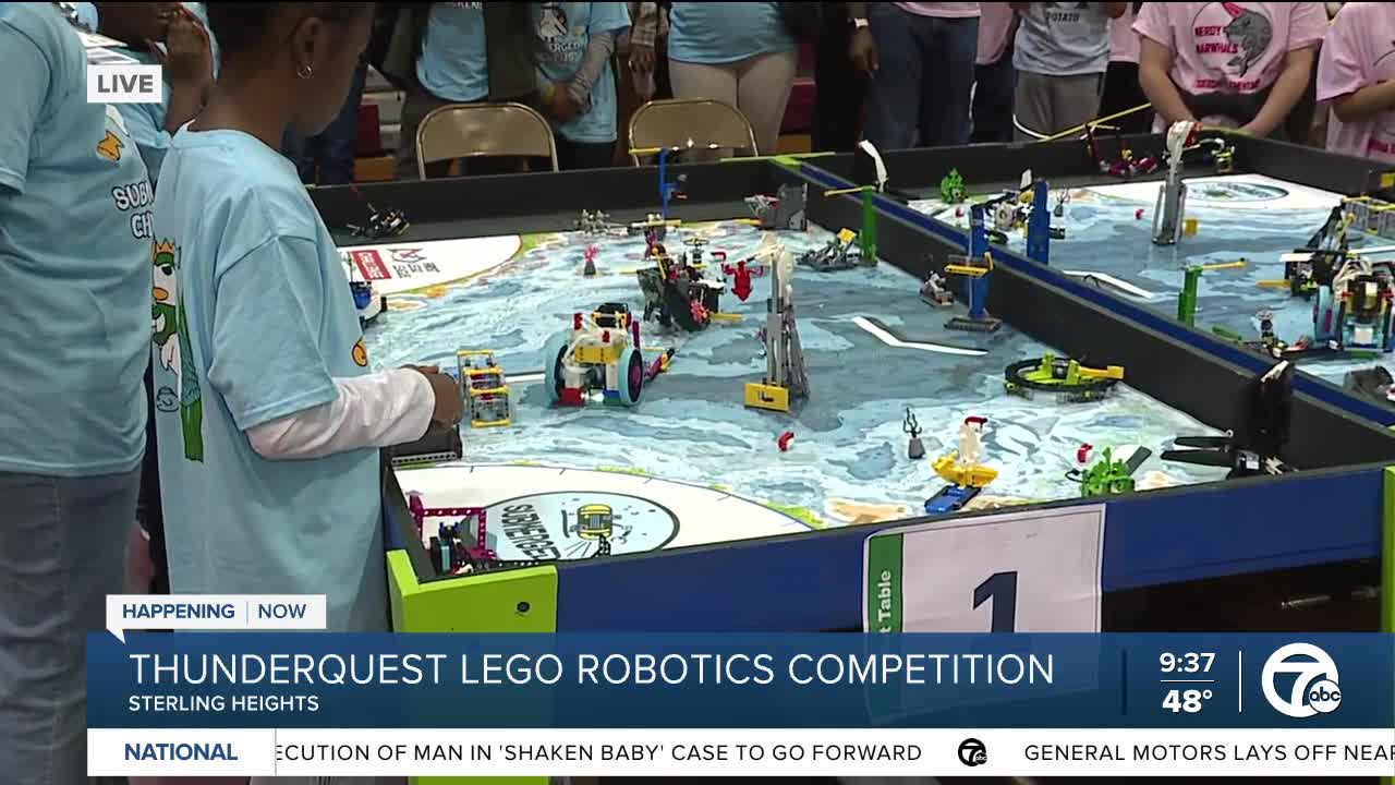 Michigan's largest regional FIRST LEGO robotics competitions set for ...
