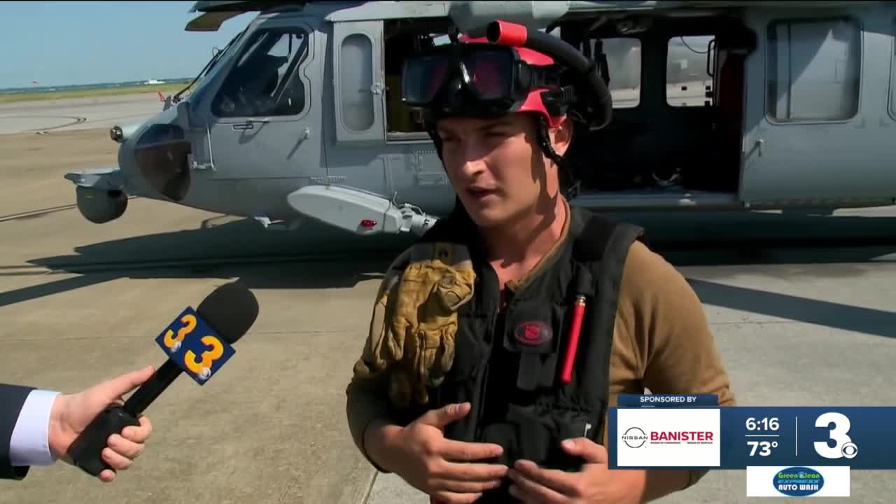 Norfolk-based Navy squadron specializes in daring rescue missions at sea