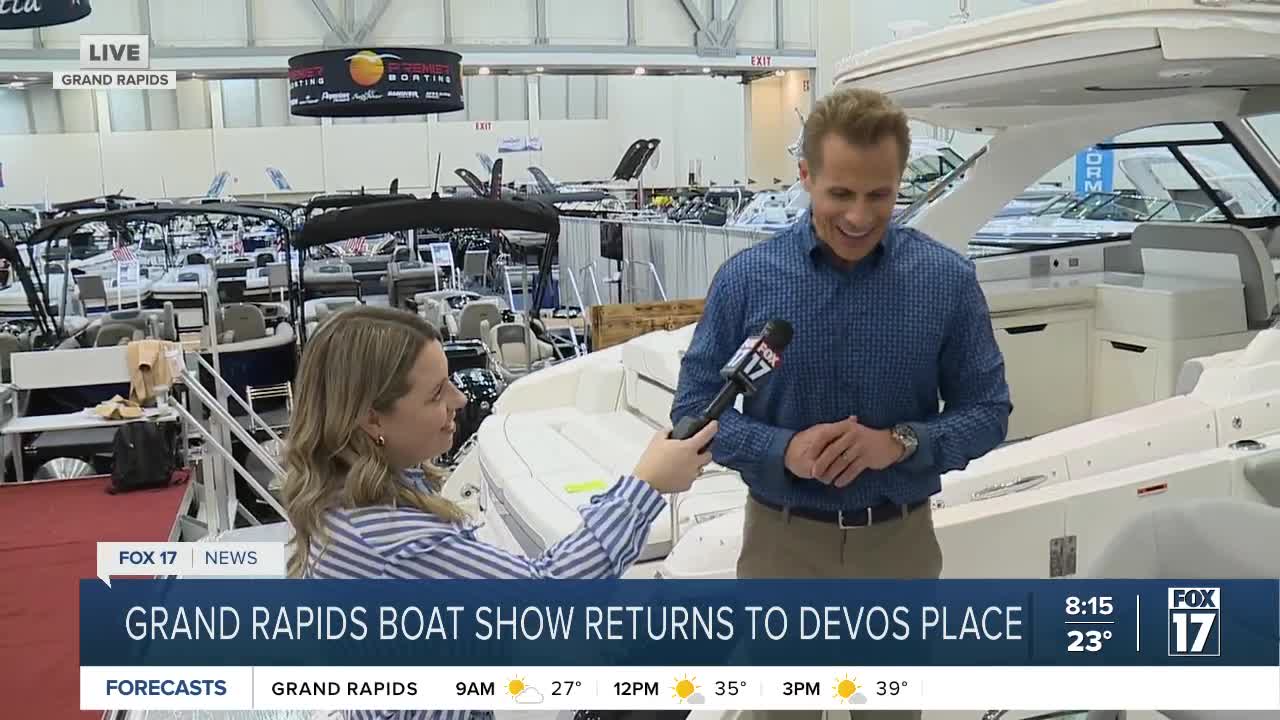 79th annual Grand Rapids Boat Show anchors in DeVos Place this weekend