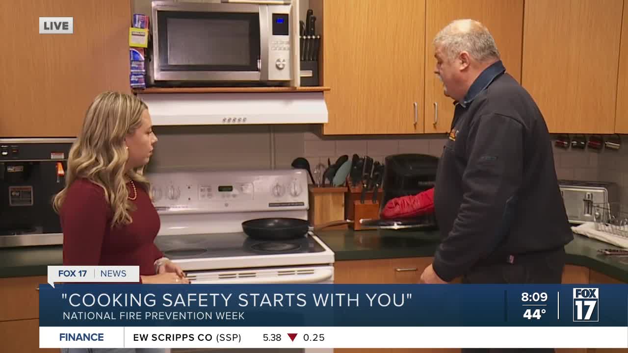 Oshtemo Fire Dept. talks cooking safety, fire prevention in the kitchen