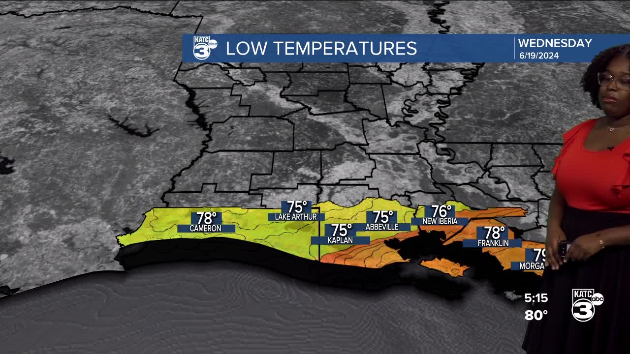 PTC One Forms: Minor impacts for Acadiana from the Gulf's first system