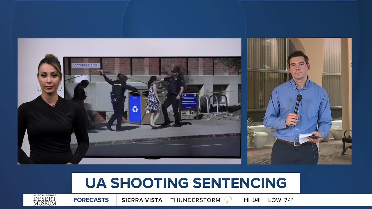 Natural life for for UA professor's convicted killer