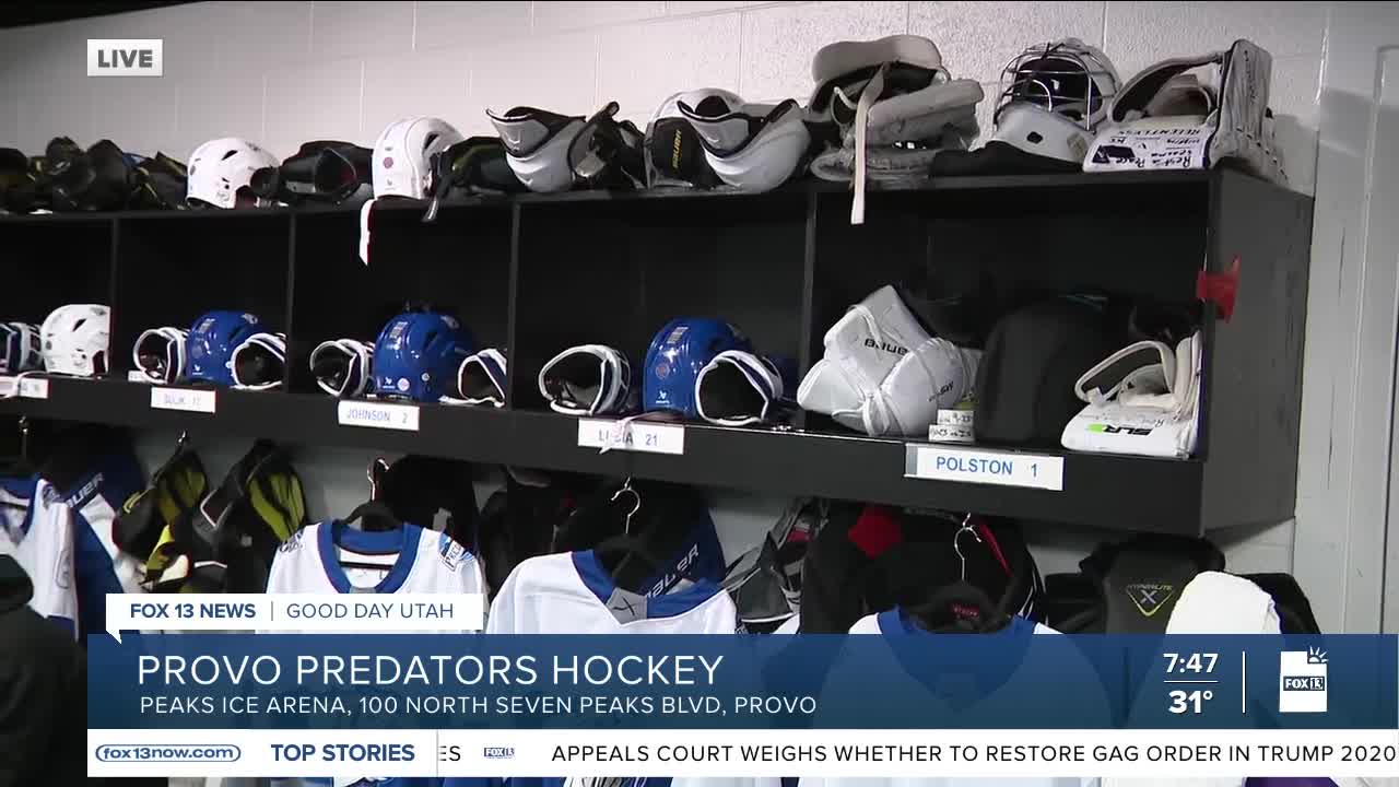 The Provo Predators Hockey Team