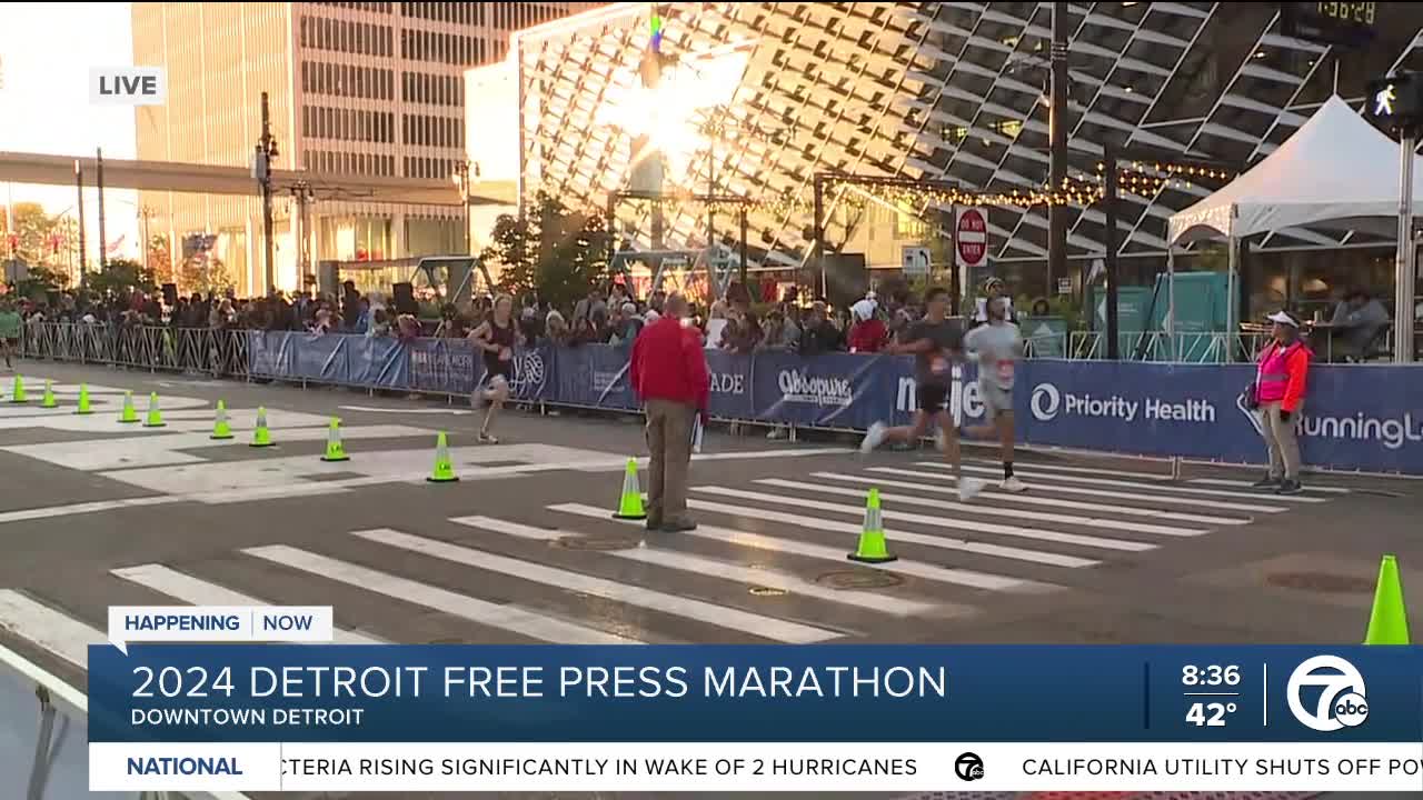 Detroit Free Press Marathon participant dies after collapsing during race