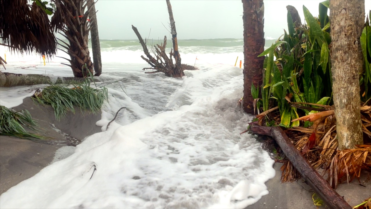 Tropical Storm Debby's Surge swamps Manasota Key, flooding roads and ...