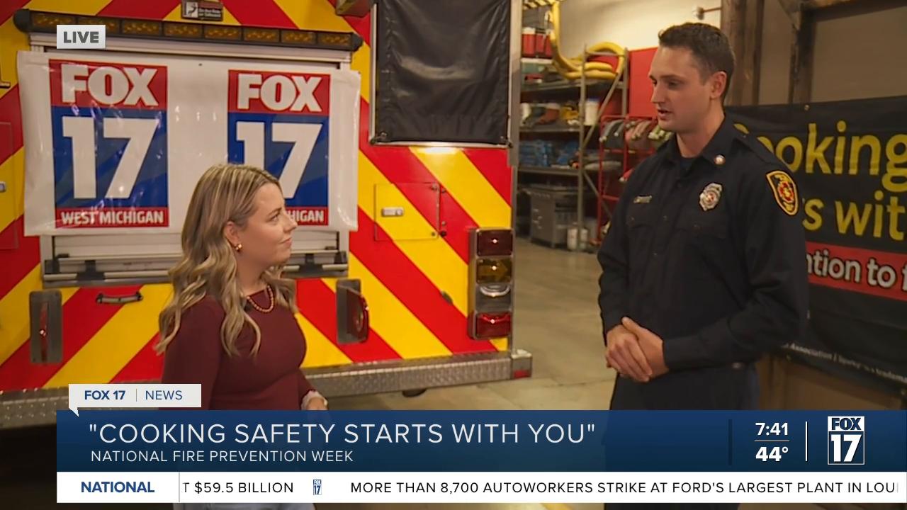 Oshtemo Fire Dept. talks cooking safety, fire prevention in the kitchen
