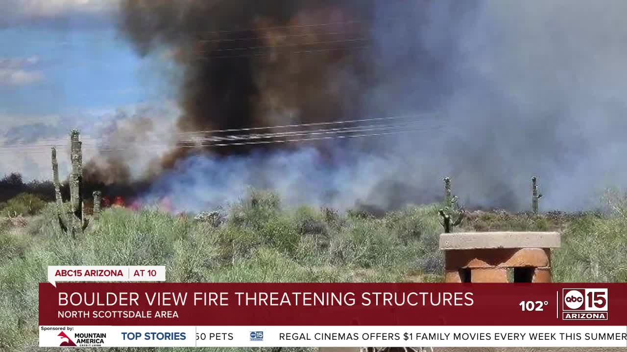 Boulder View Fire continues to burn more than 3,700 acres