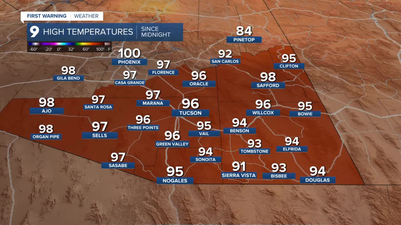 Today's Forecast for Tucson Arizona