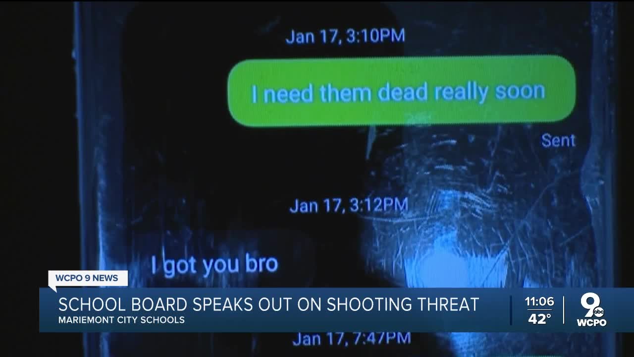 Teen speaks out after tipping police off to Mariemont HS shooting plot