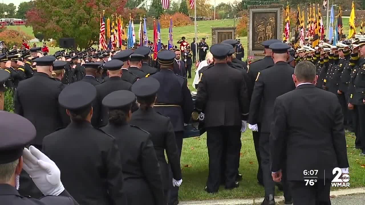 Thousands attend funeral for fallen Baltimore firefighter Rodney Pitts III