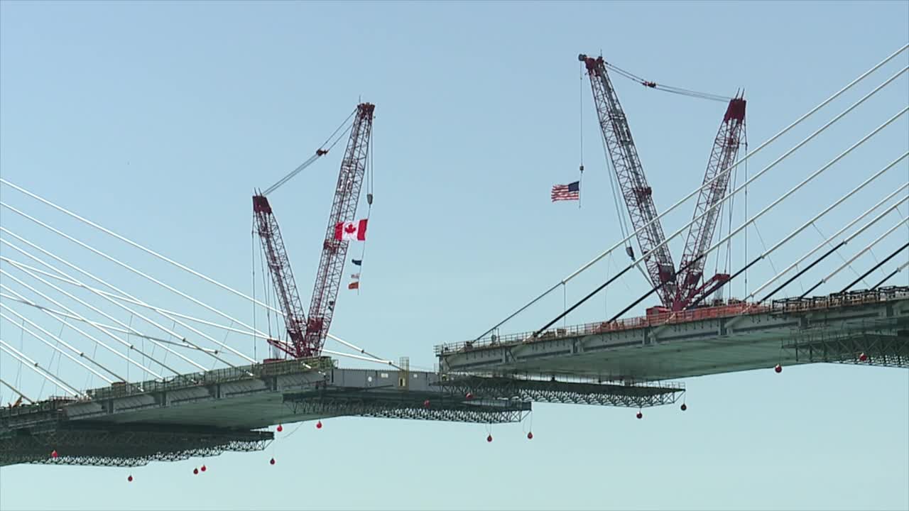 Final steps begin to connect Gordie Howe bridge with only 85 feet ...