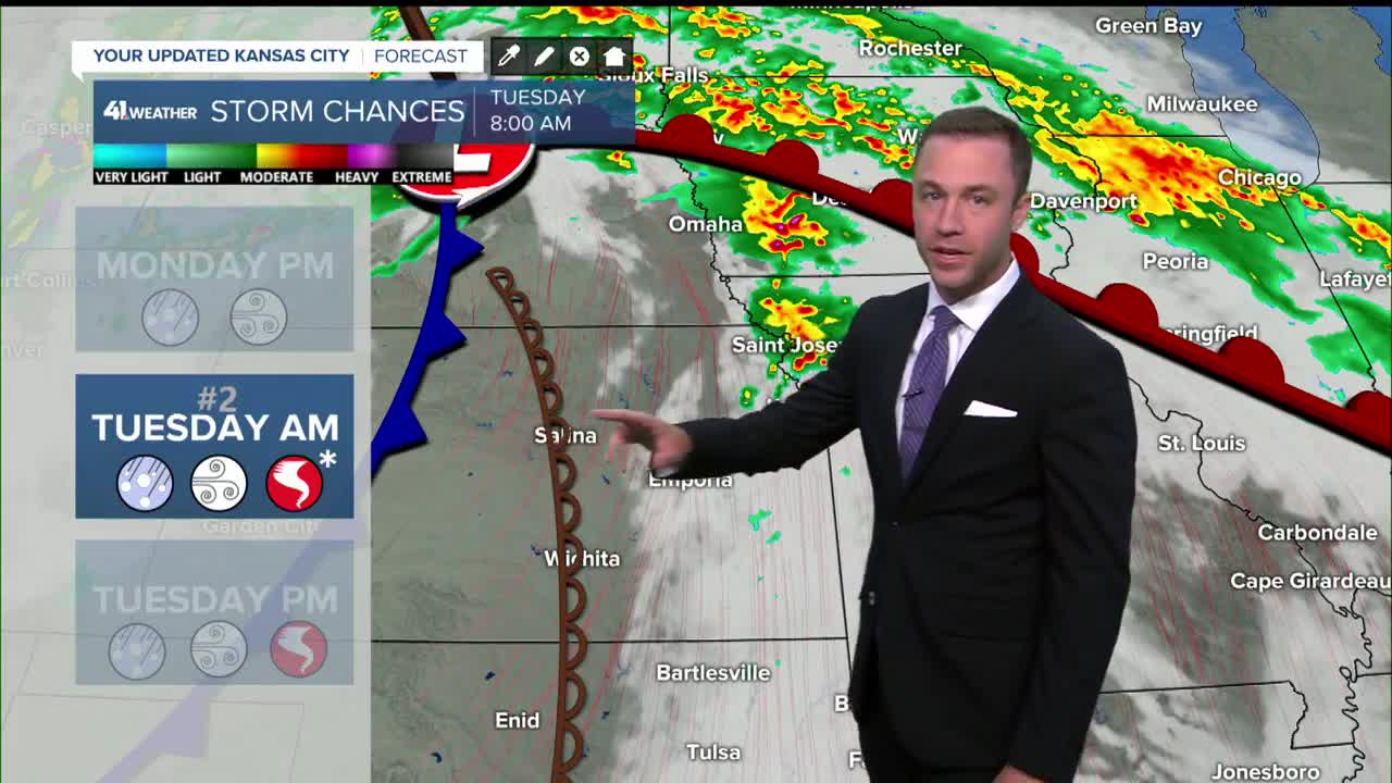 Weather Blog | Tricky severe setup on Monday, Tuesday