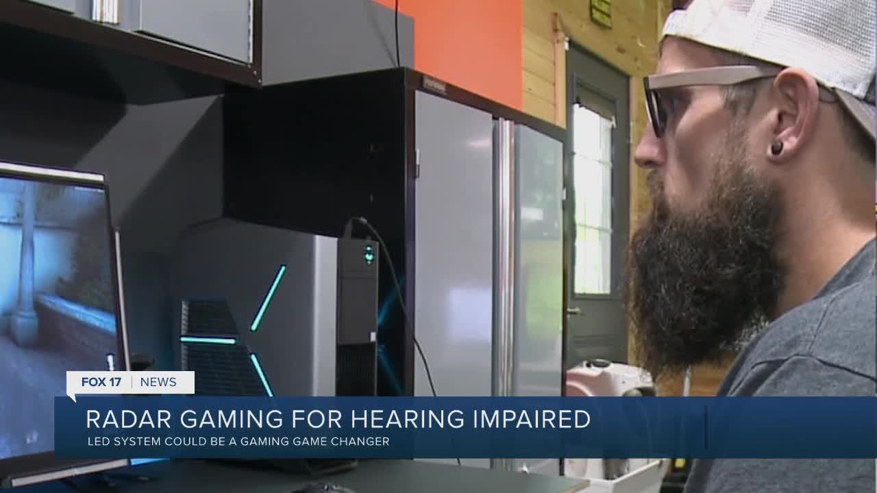 West Michigan man creates new gaming device for deaf community