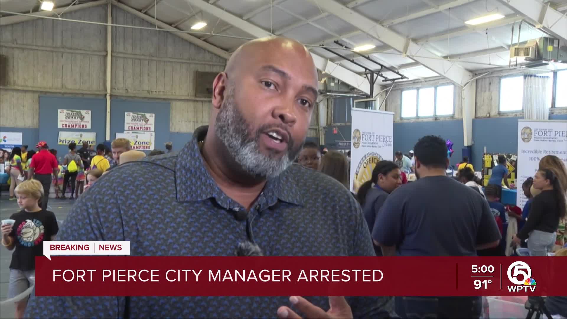 Fort Pierce City Manager Nick Mimms arrested, faces 2 charges