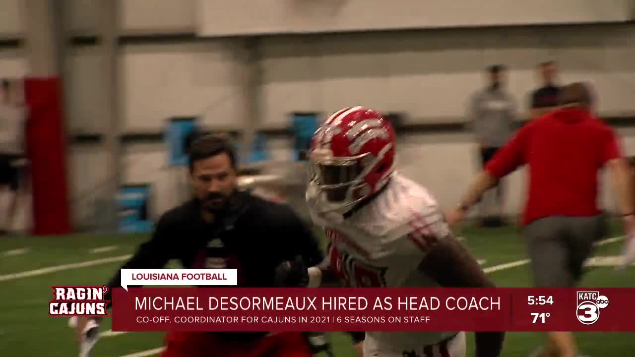 Louisiana names Michael Desormeaux as new Head Coach