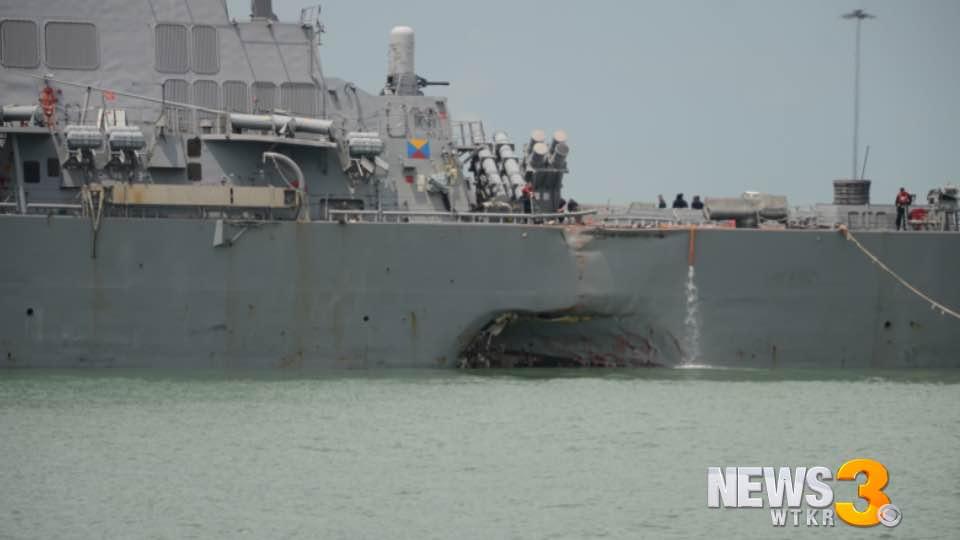 Investigation report released on USS Fitzgerald, USS John S. McCain ...