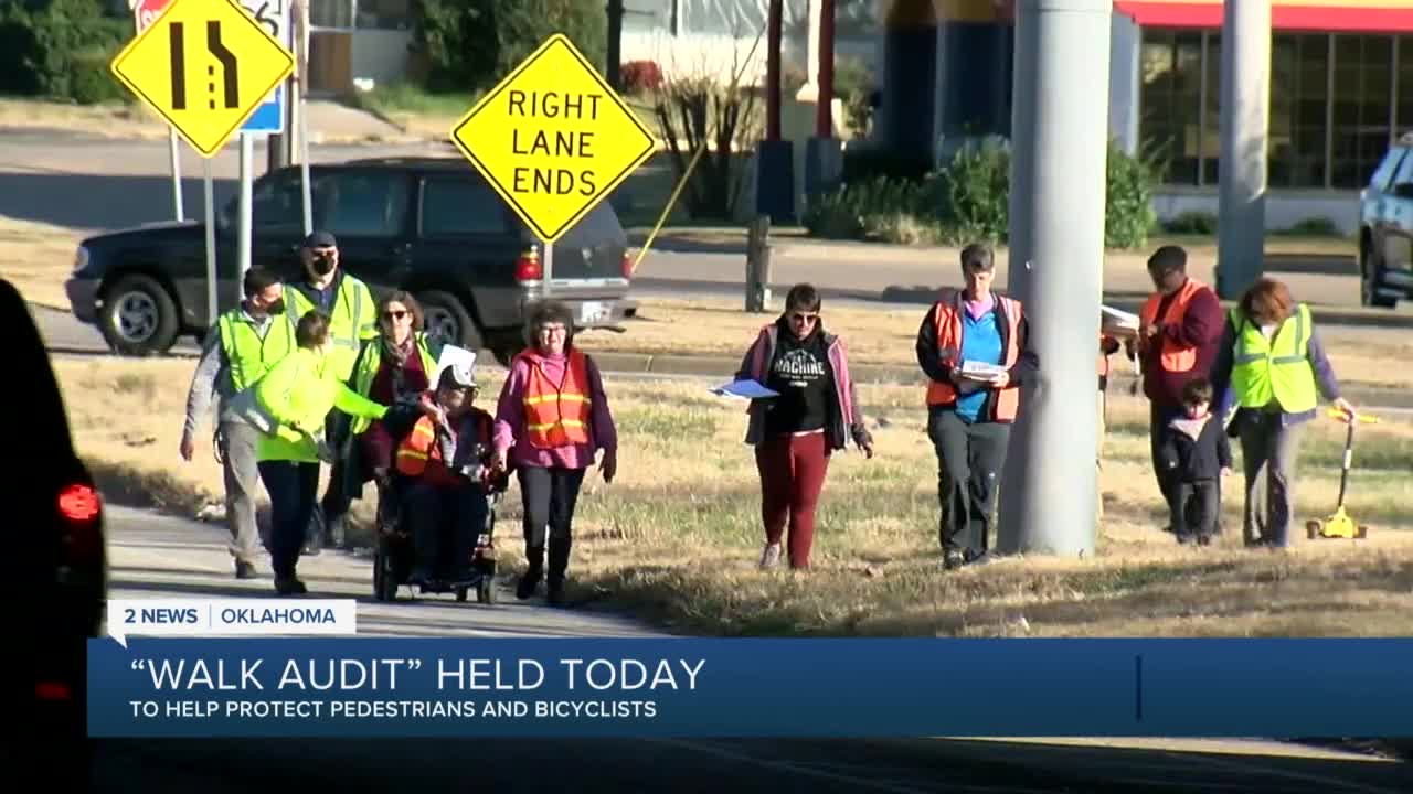 "Walk Audit" to help protect pedestrians and bicyclists