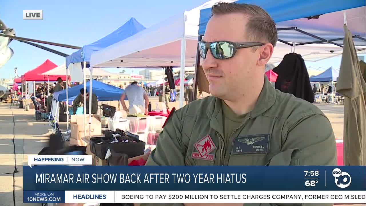 Thousands return to MCAS Miramar for Airshow