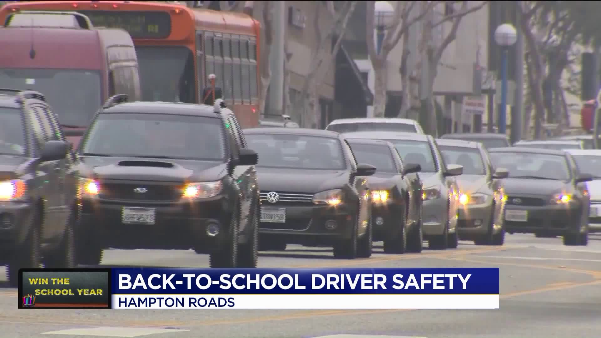 School’s open, drive carefully