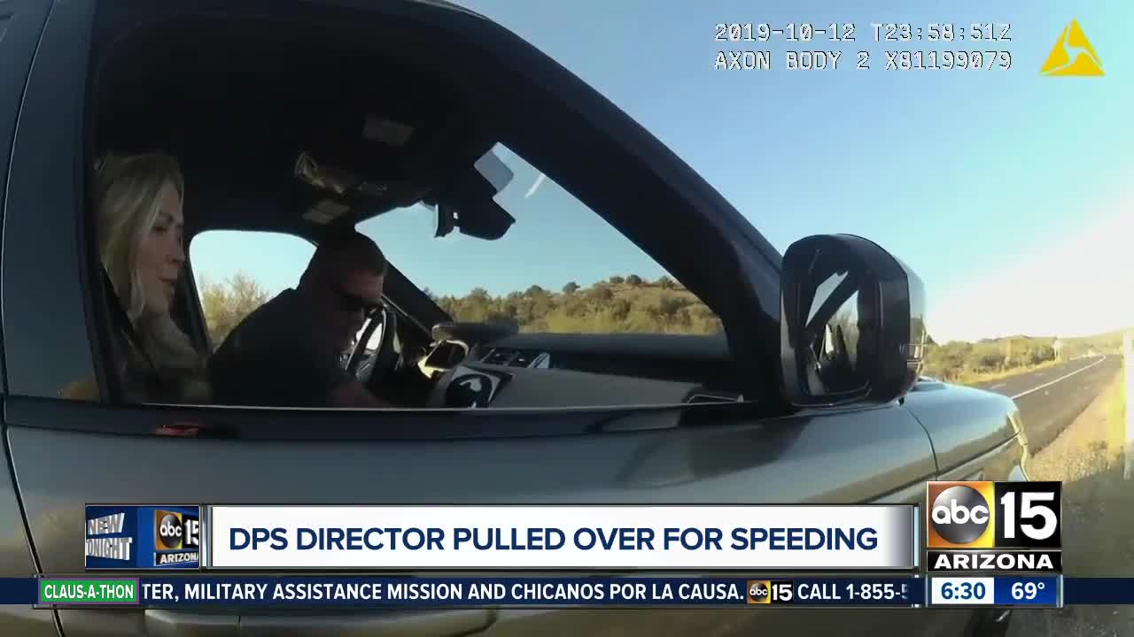 YCSO: DPS Director Frank Milstead pulled over for speeding